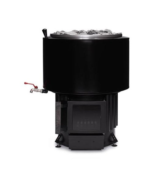 Narvi Luosto VS Wood-Burning Sauna Stove, Watertank, 16kW - 2145/16344 ...